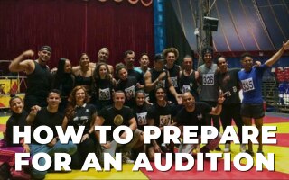 How to prepare for an audition | Cirque du Soleil