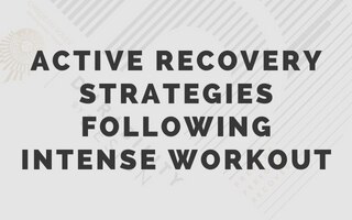 Infographics | Active recovery strategies following an intense workout ...